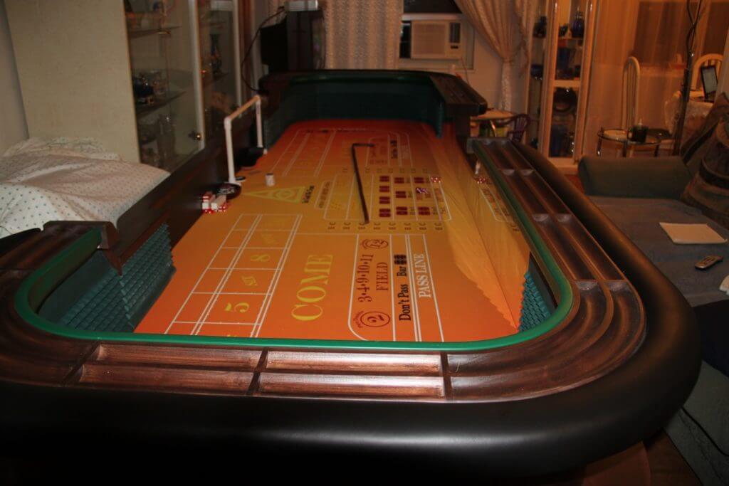 12′ Custom Craps Table – Dimitri Garelik | Custom Manufacture of Table ...