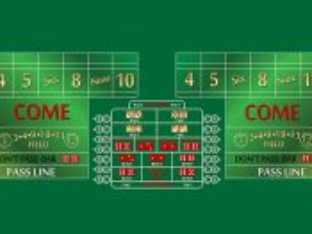Craps Table Layout Printable